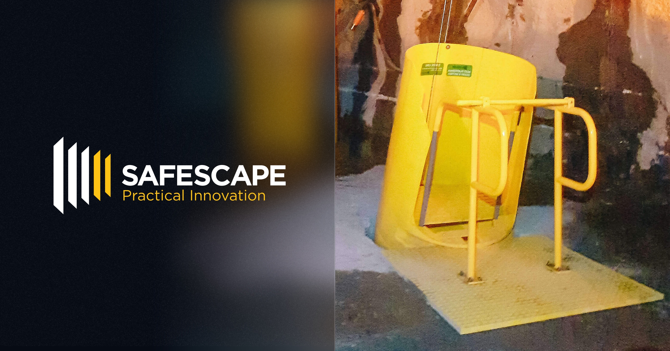 Laddertube Protects Climbers from Water at Didipio Mine | Safescape